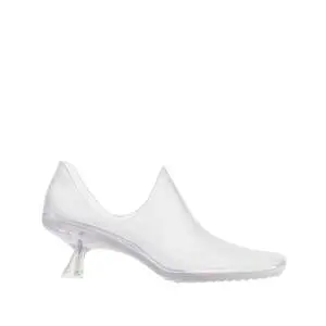 Loewe Transparent Pvc Pumps With Technical Knit Socks