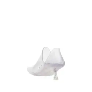 Loewe Transparent Pvc Pumps With Technical Knit Socks