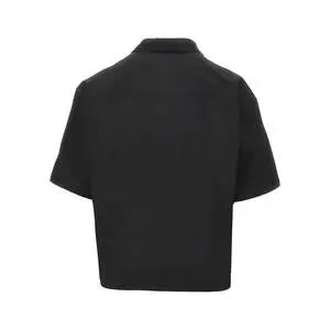 Studio Nicholson Sanko' Broken Twill Shirt An - Black