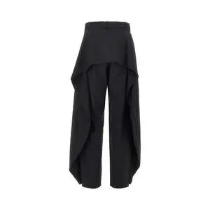Loewe Wool Pants With Paneled Back