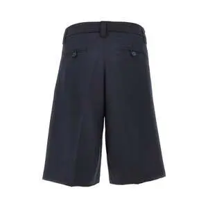 C.9.3 Wool-blend Canvas Bermuda Shorts