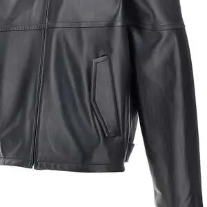 Bottega Veneta Nappa Leather Blouson Jacket - Black