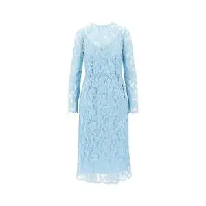 Dolce & Gabbana Floral Cordonetto Lace Midi Dress