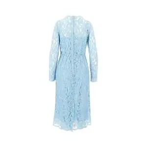 Dolce & Gabbana Floral Cordonetto Lace Midi Dress
