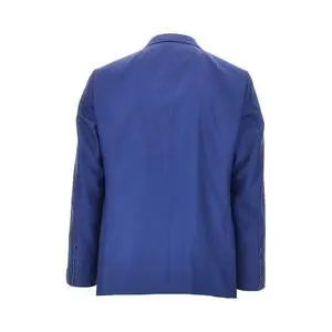 Caruso Silk And Wool Single-breasted Tailored Suit - Blue