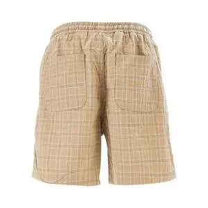 FORET Textured Organic Cotton Wide Leg Shorts