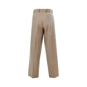 BRERAS Orazio Tailored Virgin Wool Canvas Pants