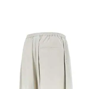 Emporio Armani Modal-blend Wide Leg Shorts