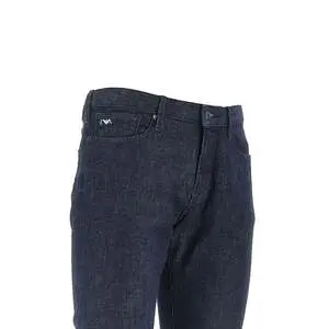 Emporio Armani Stretch Denim J06 Pants - Blue
