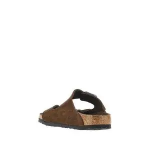 BIRKENSTOCK Arizona Suede Leather Sandals - Brown