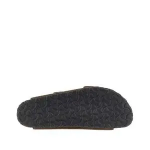 BIRKENSTOCK Arizona Suede Leather Sandals - Brown