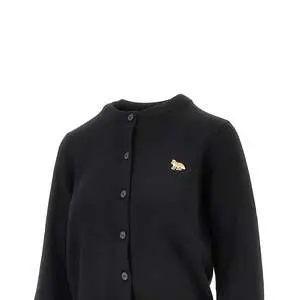 Maison Kitsuné Baby Fox Wool Cardigan
