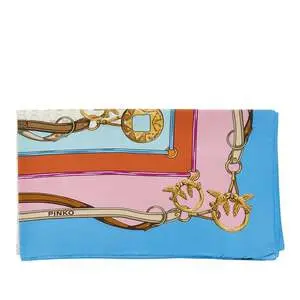 Pinko Printed Twill Scarf - Multicolor