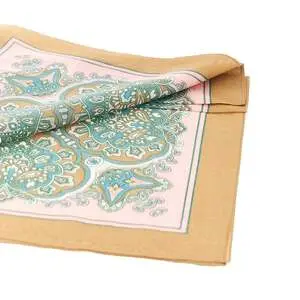 Pinko Bandana Print Cotton Scarf