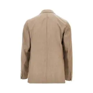 SANTANIELLO Light Wool Double-breasted Tailored Suit
