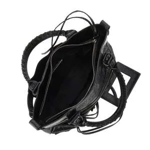 Balenciaga Arena Leather "le City First" Bag - Black