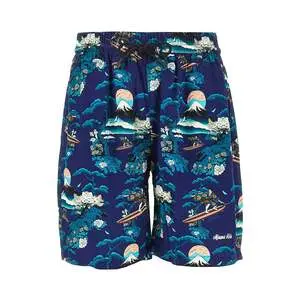 MAUNA KEA Printed Viscose Shorts