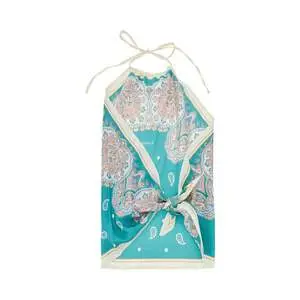 Pinko Printed Twill Scarf Top