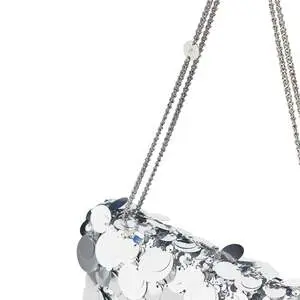 Rabanne Sequin Embellished Baguette Bag