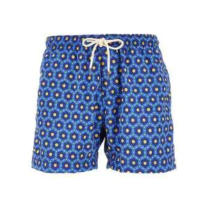 PENINSULA SWIMWEAR Procida Printed Swim Shorts - Blue