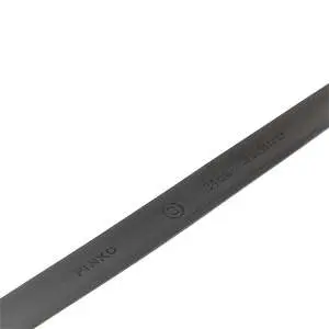 Pinko Leather Belt With Enameled Buckle - Black