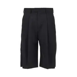 MARSEM Tailored Shorts With Satin Ribbon Detail