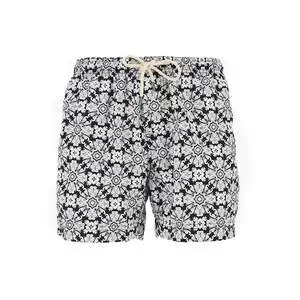 PENINSULA SWIMWEAR Casuzze Printed Swim Shorts - Black