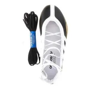 ADIDAS ORIGINALS Taekwondo Leather Ballerinas - Black