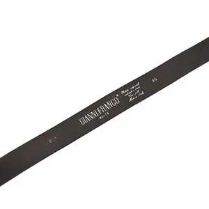 GIANNIFRANCO BELTS Leather Belt With Vintage Effect