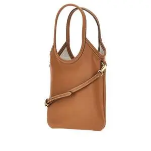 Miu Miu Mini "ivy" Leather Bag - Brown