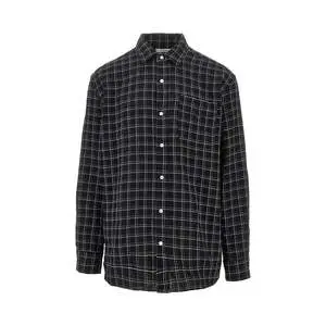 FORET Scout' Relaxed Fit Shirt An - Black