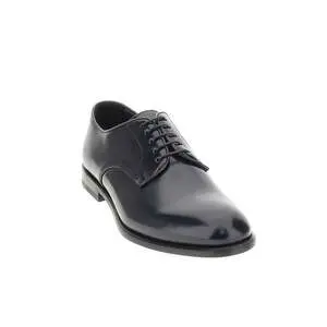 DOUCAL'S Brushed Leather Lace-up Shoes