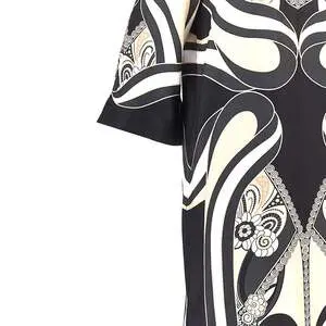 La DoubleJ Silk Twill Kaftan Dress With Ambrosia Print