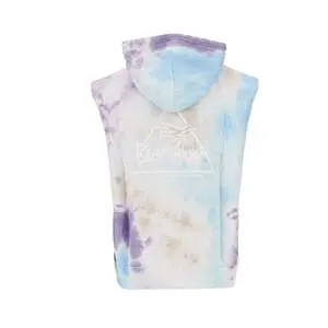 MAUNA KEA Sleeveless Tie-dye Hoodie With Graphic Logo