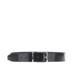 THE FRANKIE SHOP Sarno Leather Belt - Black