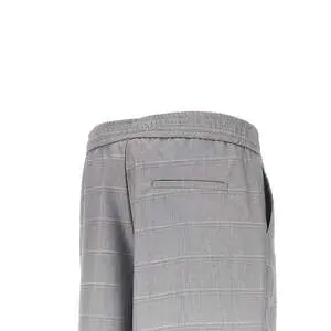 C.9.3 Cotton-blend Jacquard Check Bermuda Shorts