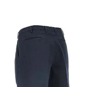 SANTANIELLO Cotton And Hemp Blend Shorts