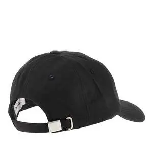 THE FRANKIE SHOP Cotton Gabardine Baseball Cap - Black