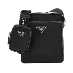 Prada Re-nylon Crossbody Bag - Black
