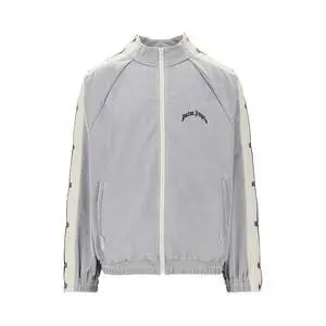 Palm Angels Track Jacket With Logo Print
