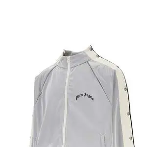 Palm Angels Track Jacket With Logo Print
