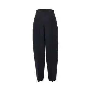 Bottega Veneta Grain De Poudre Wool Pants With Double Dart