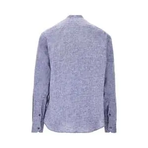 Emporio Armani Guru Collar Linen Shirt An