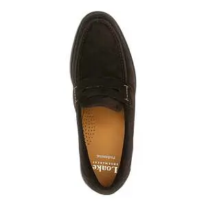 LOAKE Suede Leather Penny Loafers