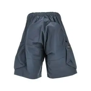 Oakley Nylon Seersucker Shorts With Wide Leg