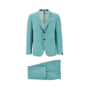 SANTANIELLO Wool-blend Single-breasted Suit