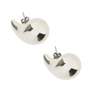 Bottega Veneta Sterling Drop Earrings - Silver