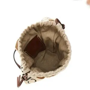 Chloé Woody Bucket Bag - Beige