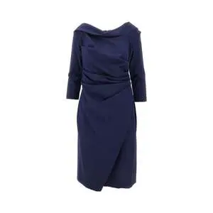 Talbot Runhof Mosaic Piqué Knee-length Dress
