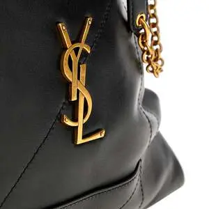 Saint Laurent Jamie 4.3 Pochon Nappa Leather Bag - Black
